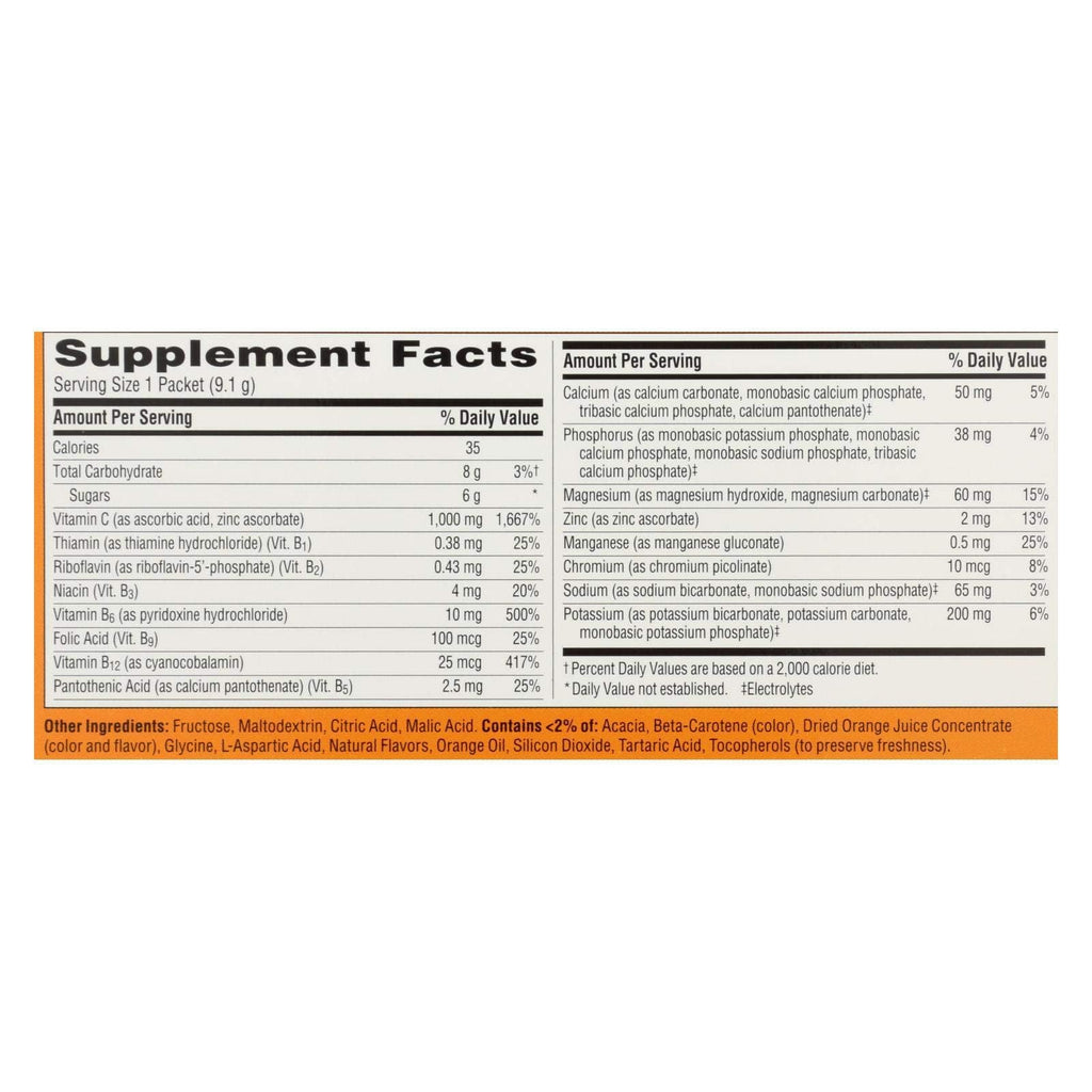 Natural support with Emergen-C Super Orange