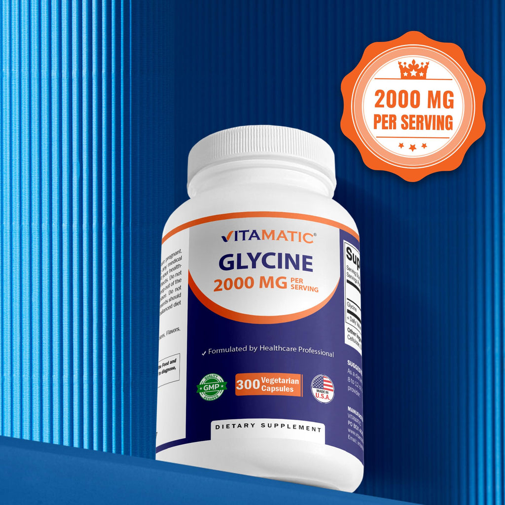 Natural support with glycine supplements