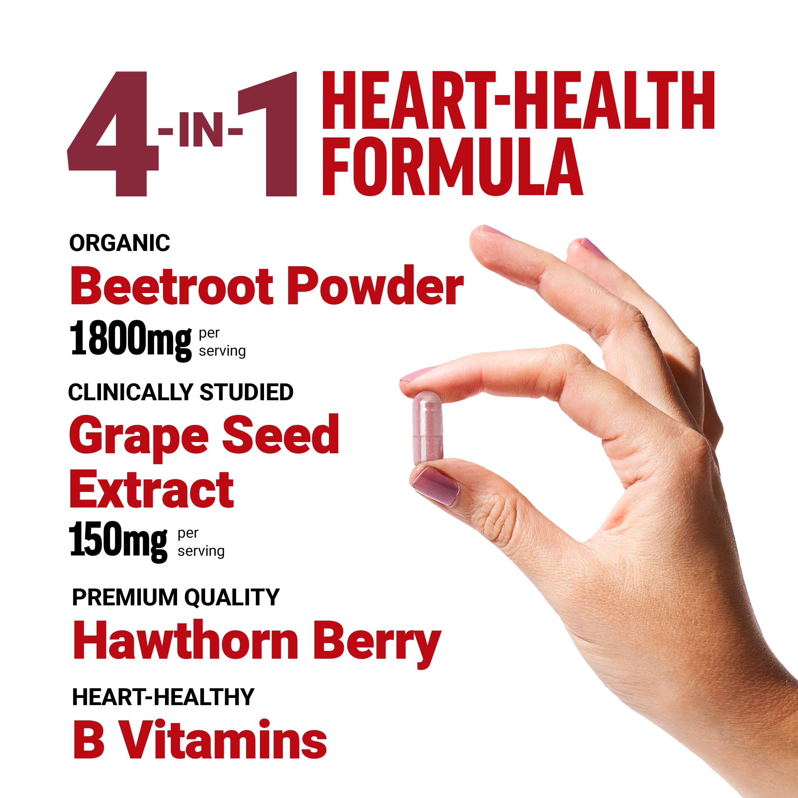 Natural support with hawthorn extract