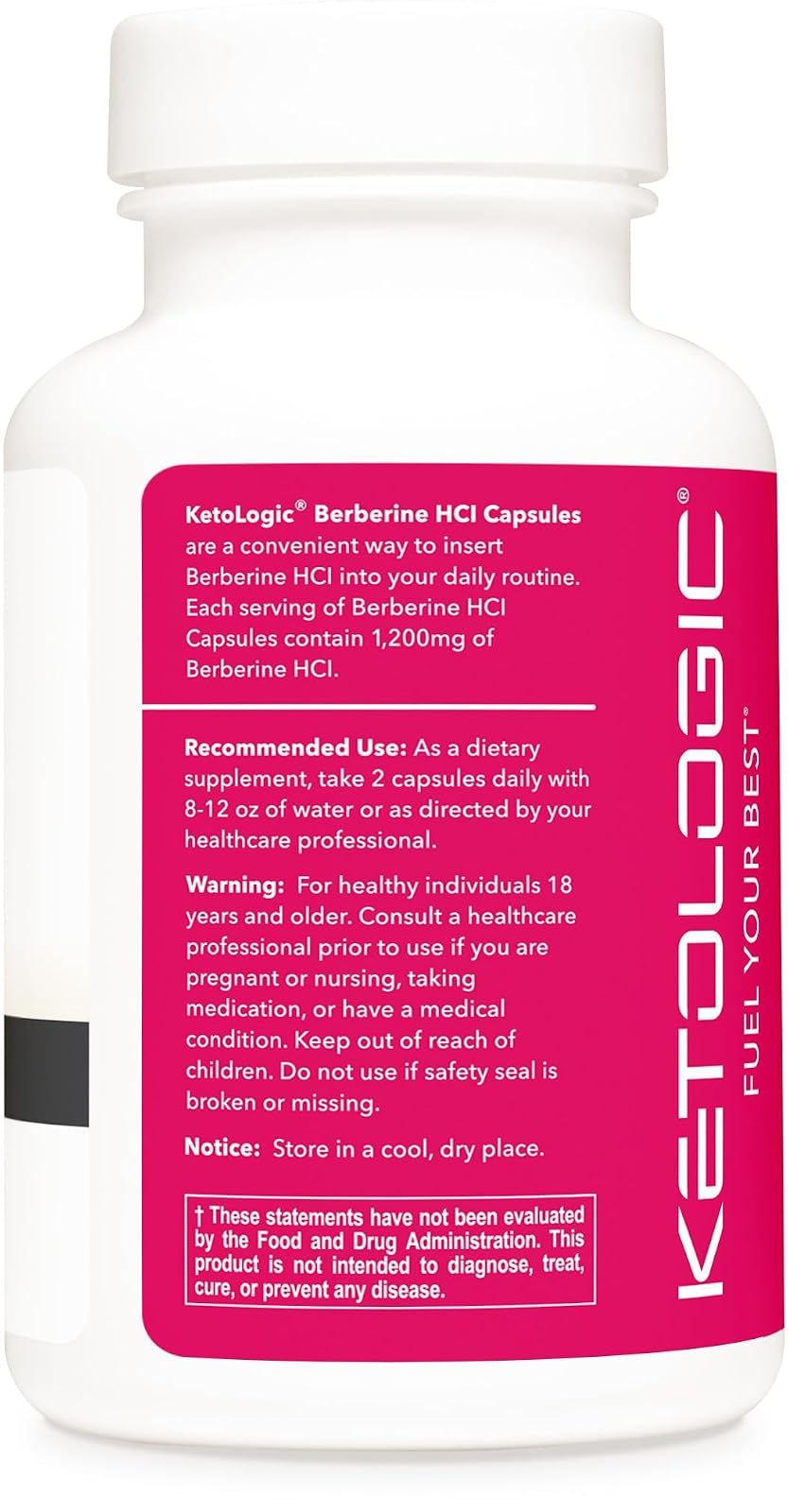 Natural support with Ketologic Berberine