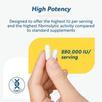 Natural support with Lumbrokinase capsules
