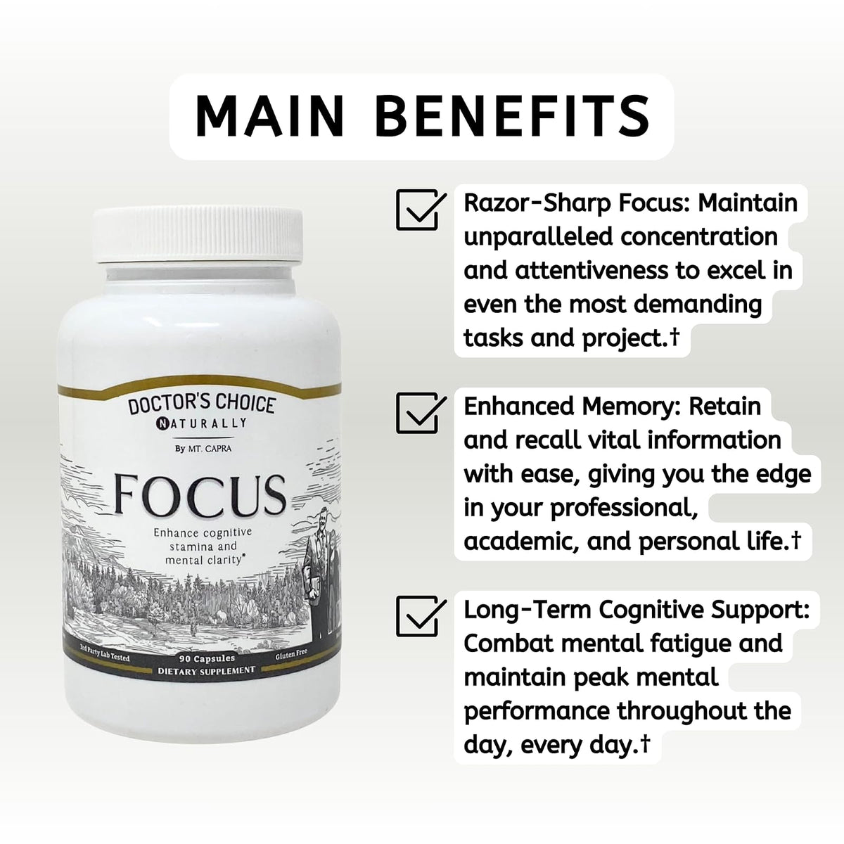 Natural support with Mt. Capra Focus
