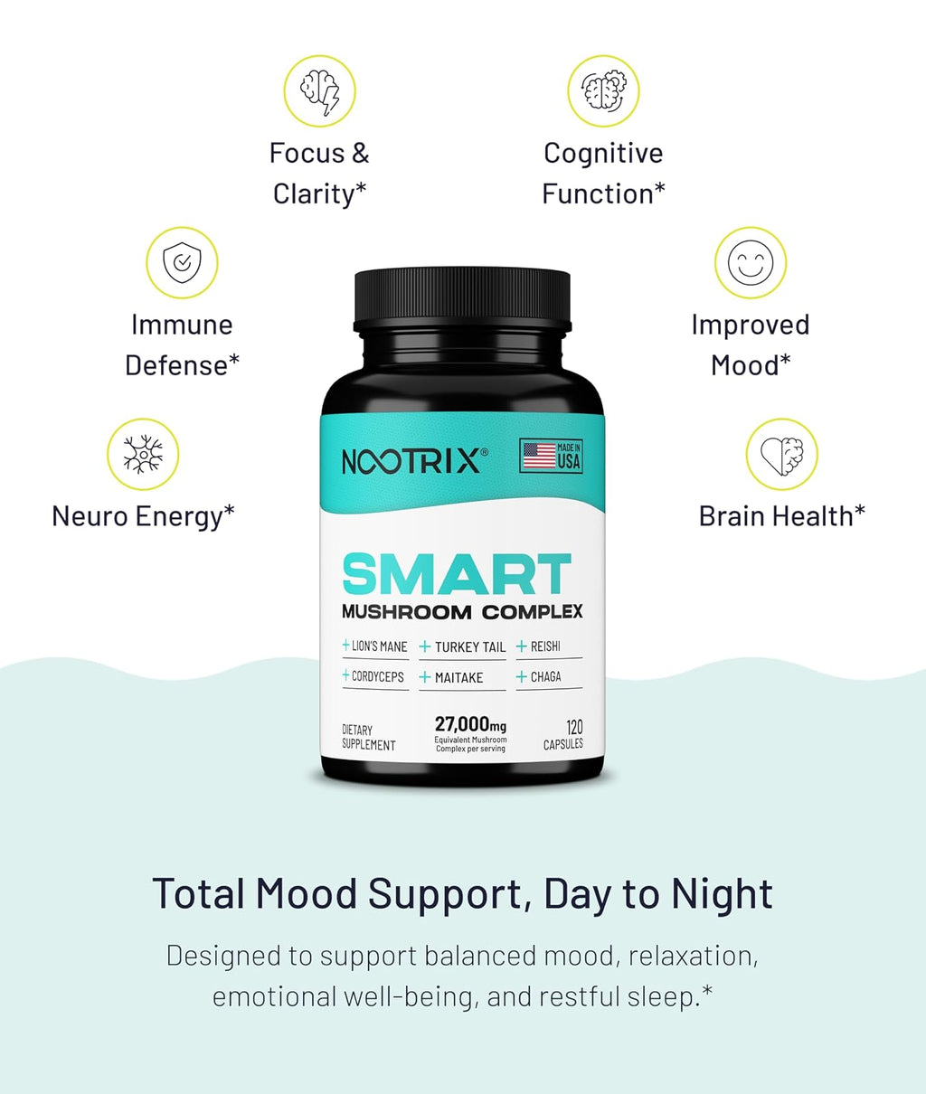 Natural support with Nootrix mushrooms