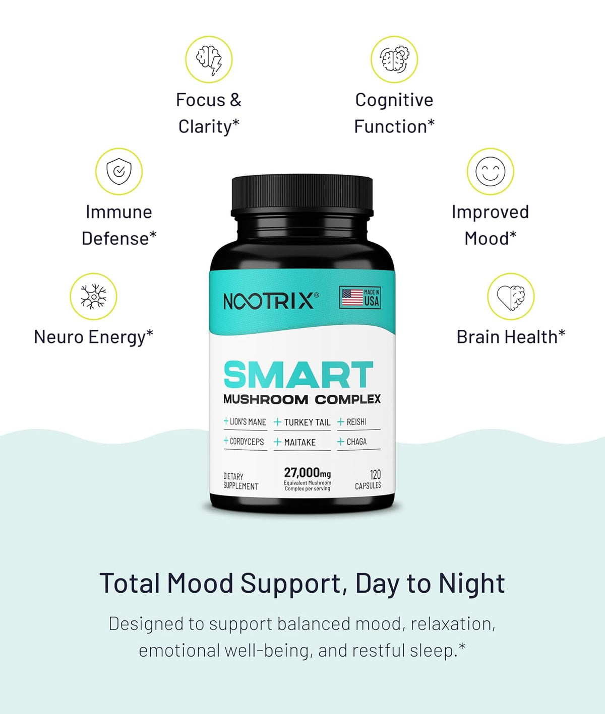 Natural support with Nootrix mushrooms