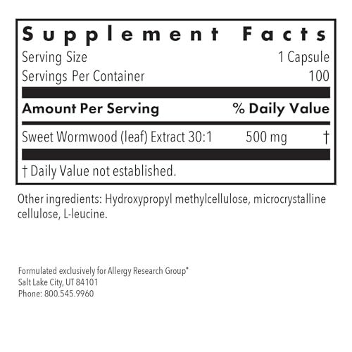 Natural support with Nutricology Artemisia