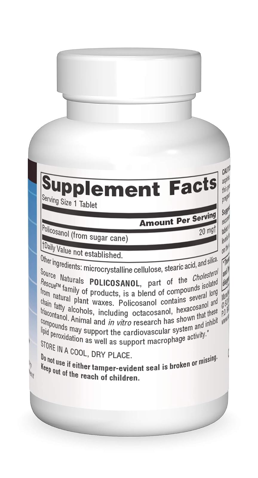 Natural support with Policosanol tablets