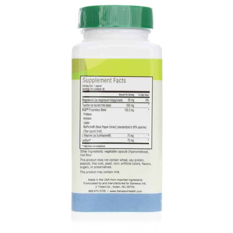 Natural support with Sanesco Lentra GABA