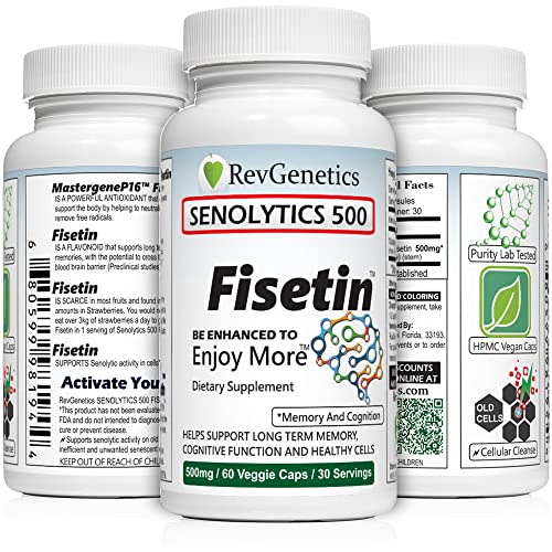 Natural support with SENOLYTICS vitamins
