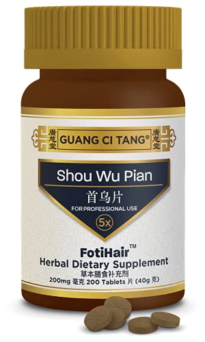natural support with Shou Wu Pian tablets