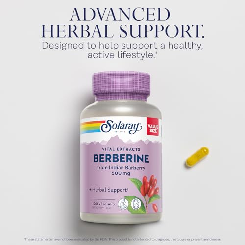 natural support with SOLARAY berberine