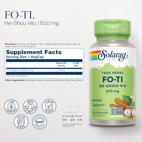 natural support with SOLARAY Fo-Ti
