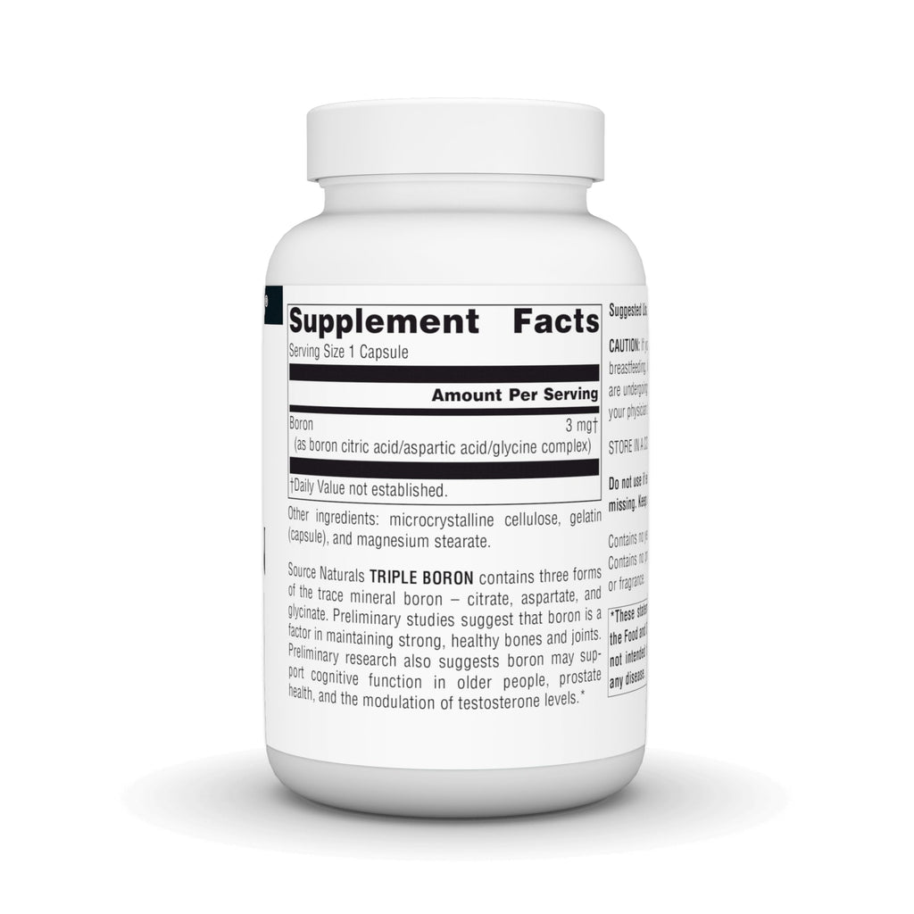 natural support with Triple Boron