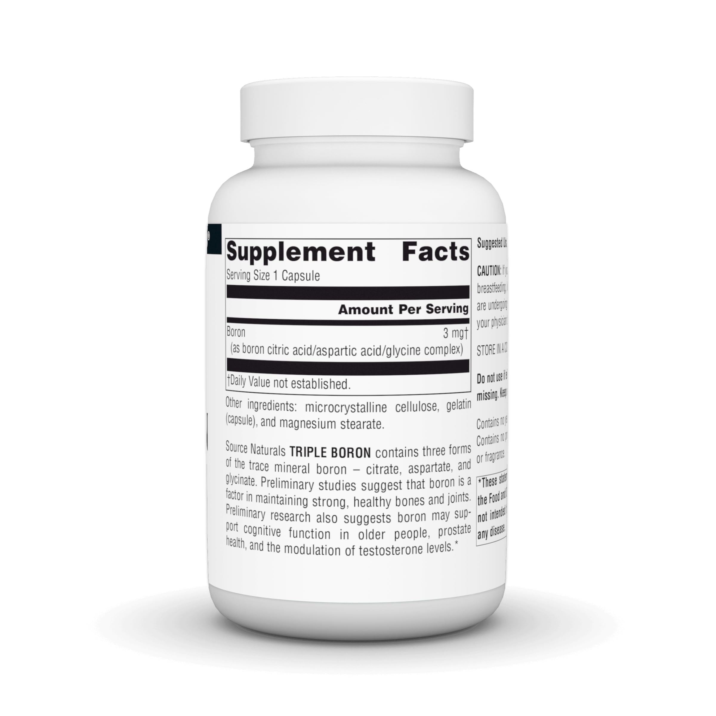 natural support with Triple Boron