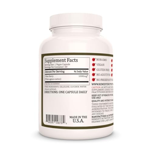 Natural support with Vitex Berry capsules