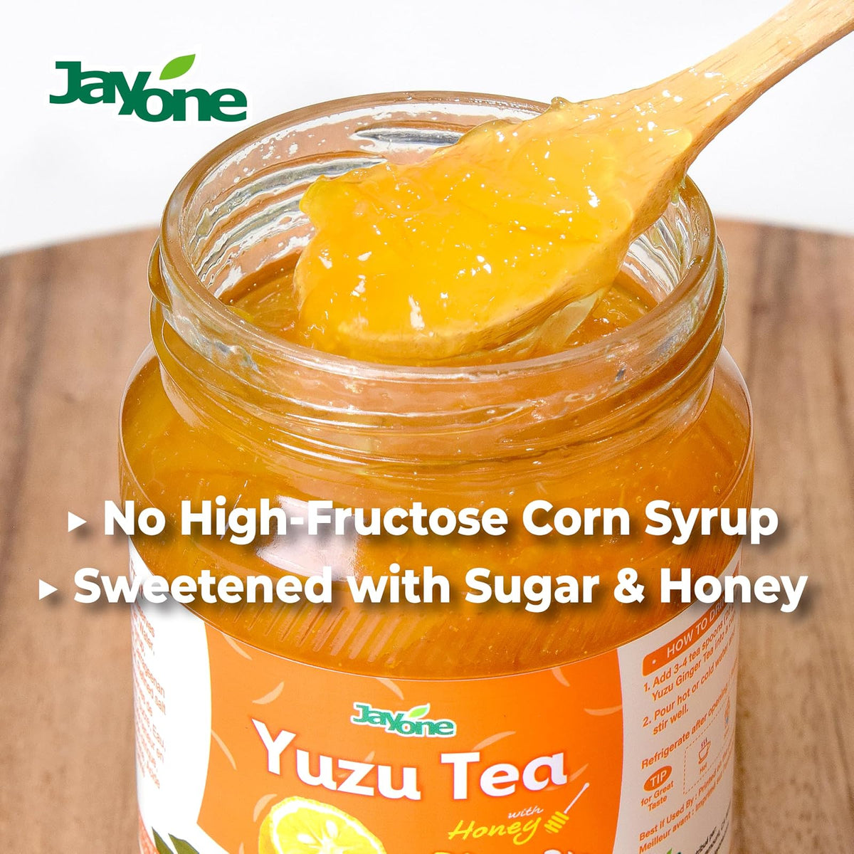natural sweetened yuzu tea