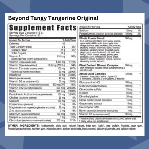 natural sweetener multivitamin solution