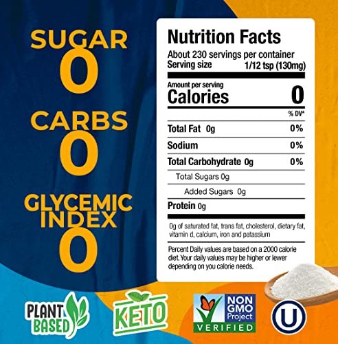 natural sweetener stevia for beverages