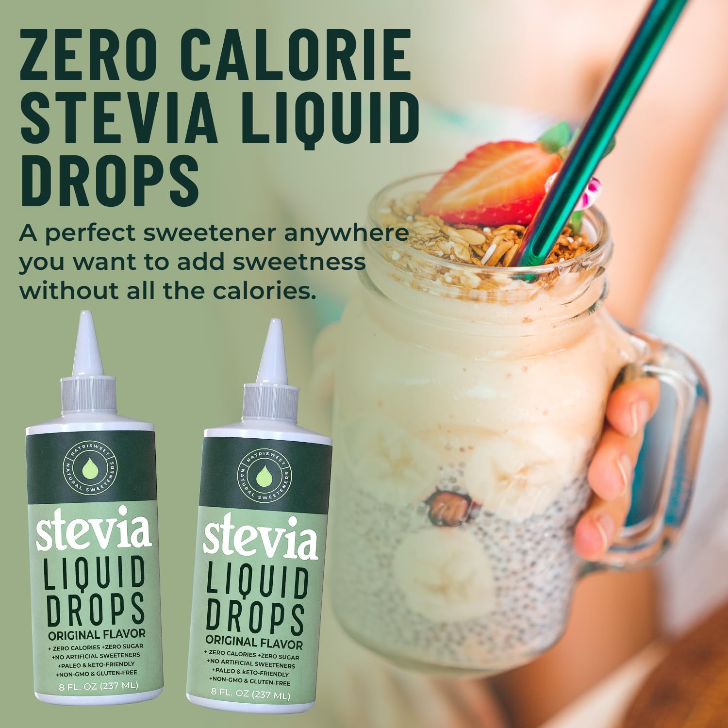 natural sweetener stevia leaf extract