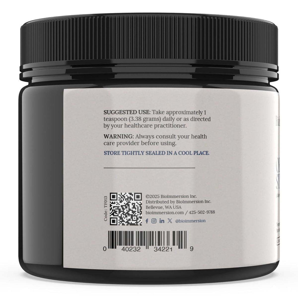 Natural synbiotic blend for wellness