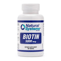 Natural Systems Biotin 5000 mcg tablets