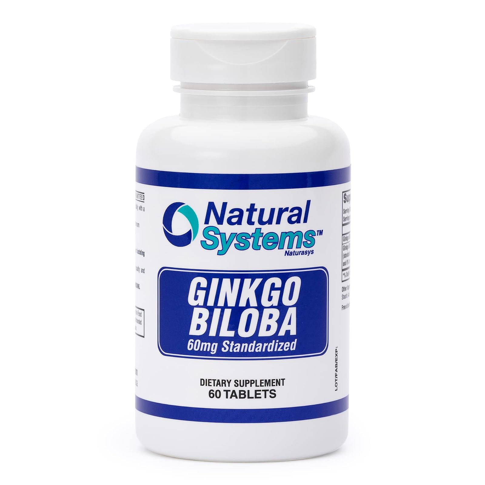 Natural Systems Ginkgo Biloba tablets