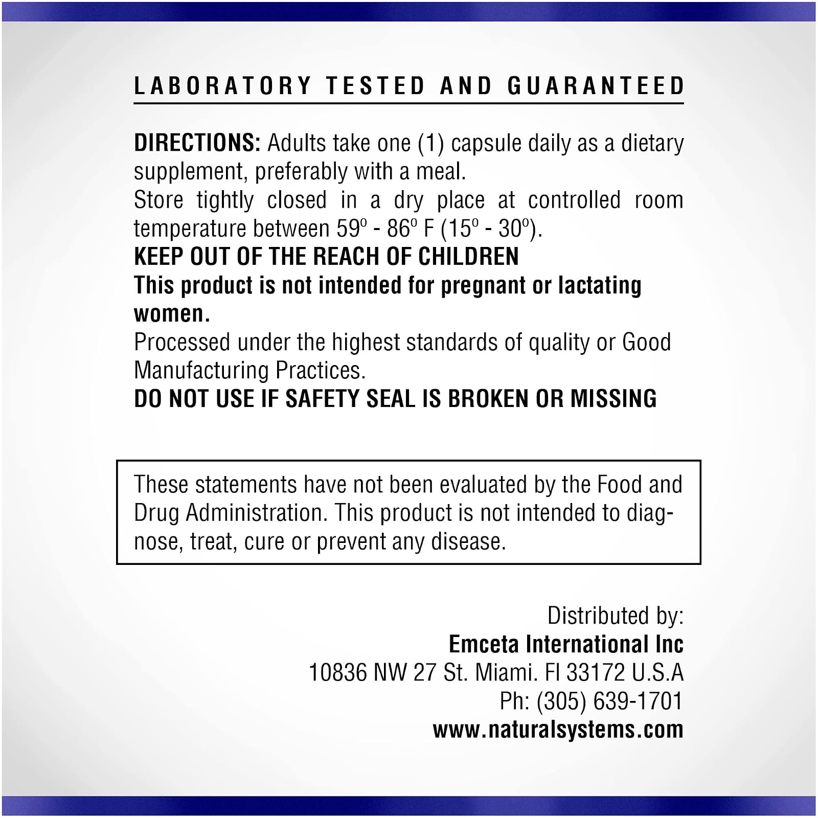 Natural Systems melatonin for sleep support