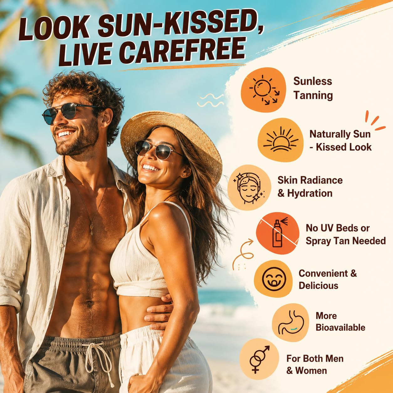 Natural tanning solution with Astaxanthin