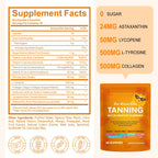 natural tanning support gummies