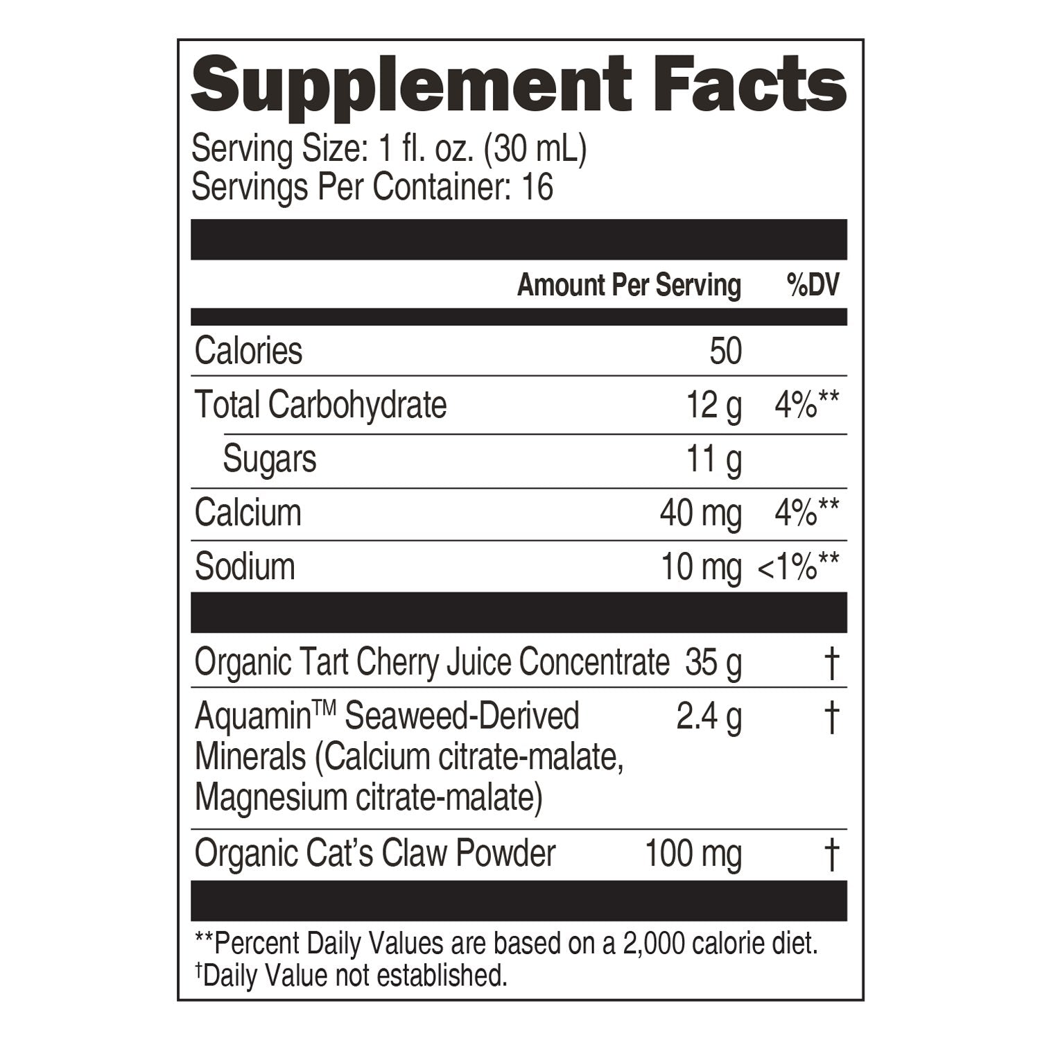 natural tart cherry extract uses