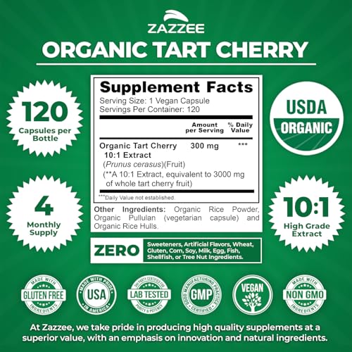 natural tart cherry health support