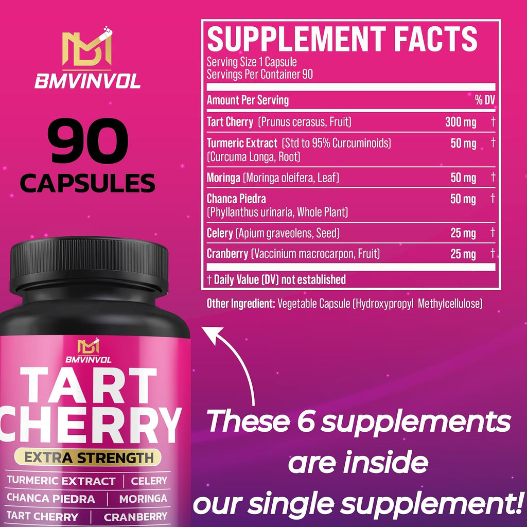 natural tart cherry supplement benefits