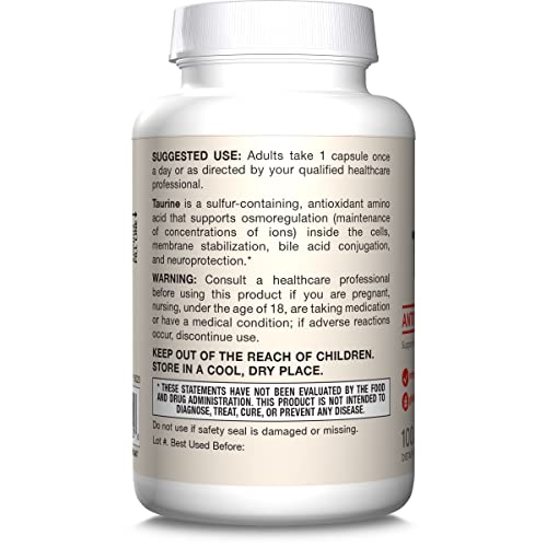 natural taurine for better brain health