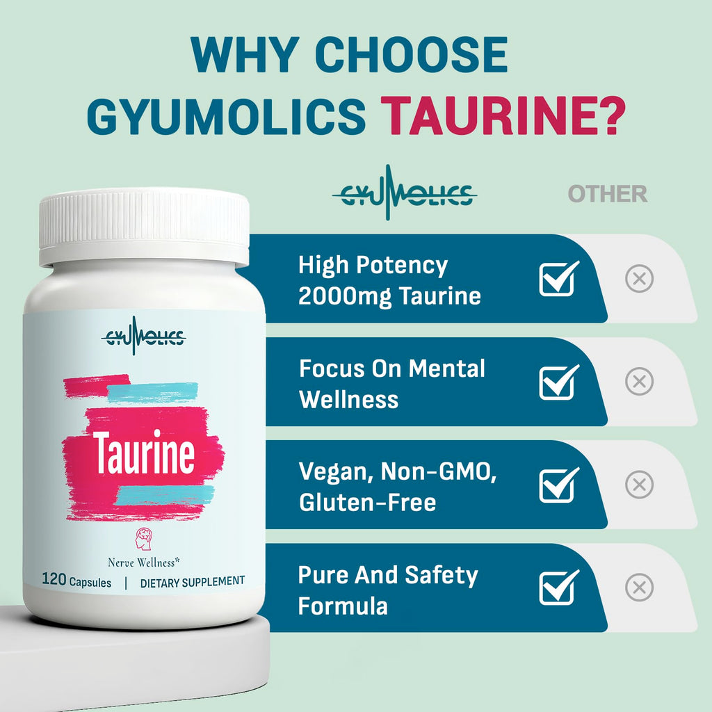 Natural taurine for improved focus