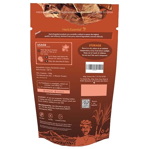 Natural Terminalia Arjuna herbal remedy
