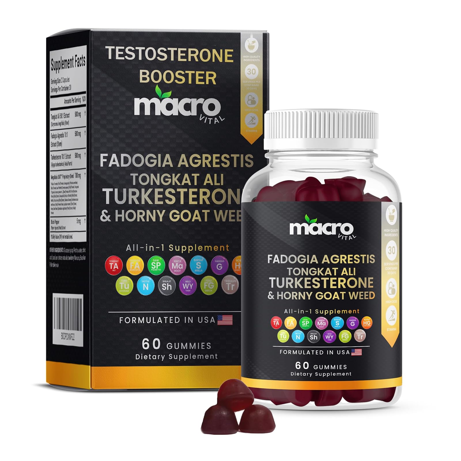 natural testosterone booster gummies