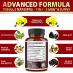 Natural testosterone booster with Zolotus formula