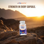 Natural testosterone support capsules