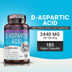 natural testosterone support D-Aspartic Acid