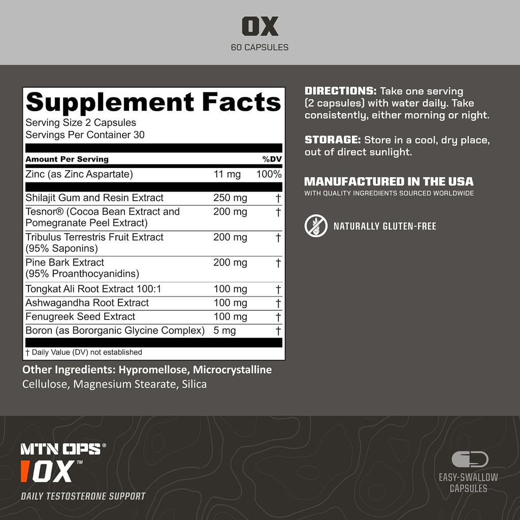natural testosterone support for men