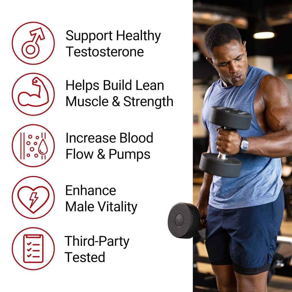 natural testosterone support for men