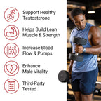 natural testosterone support for men