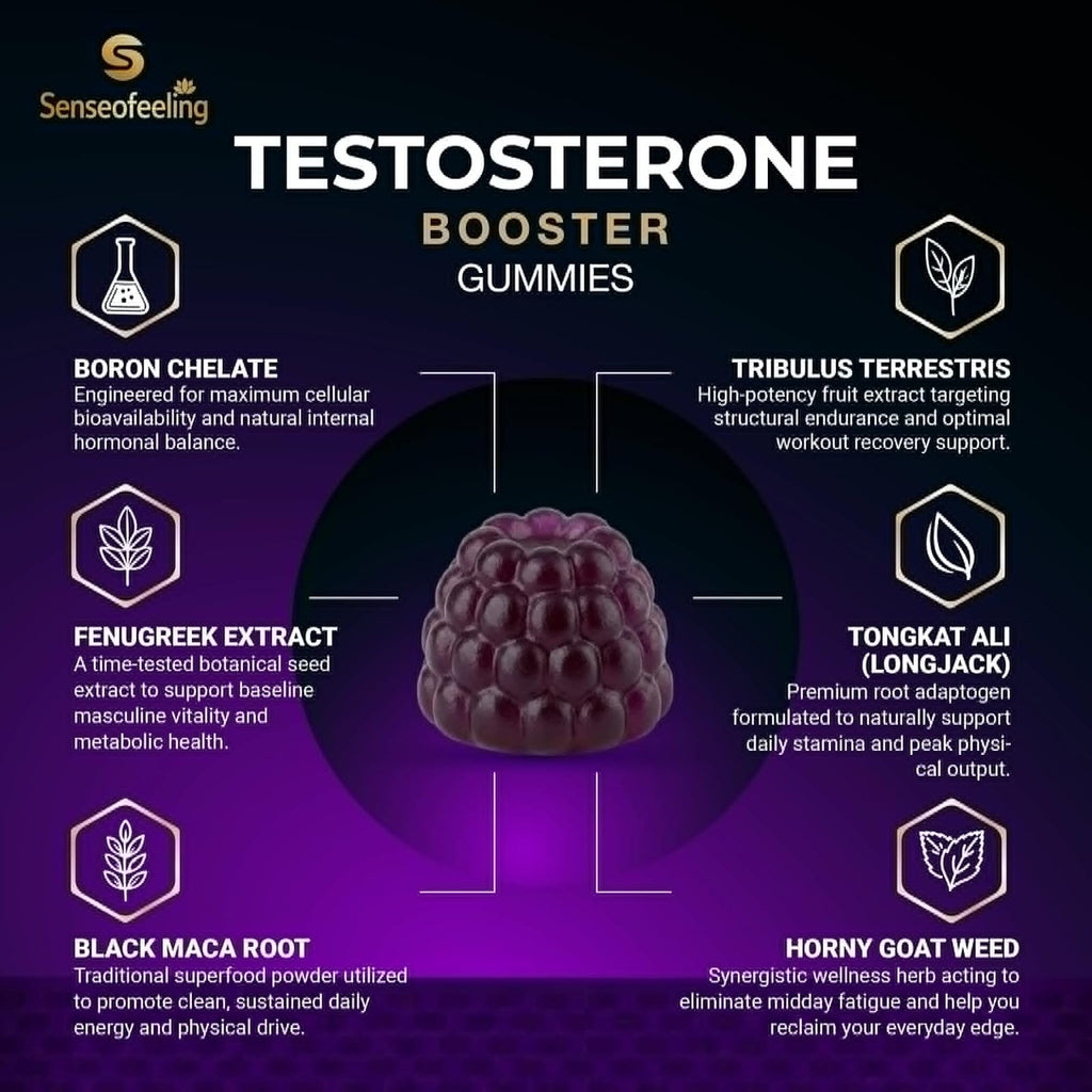 natural testosterone support gummies