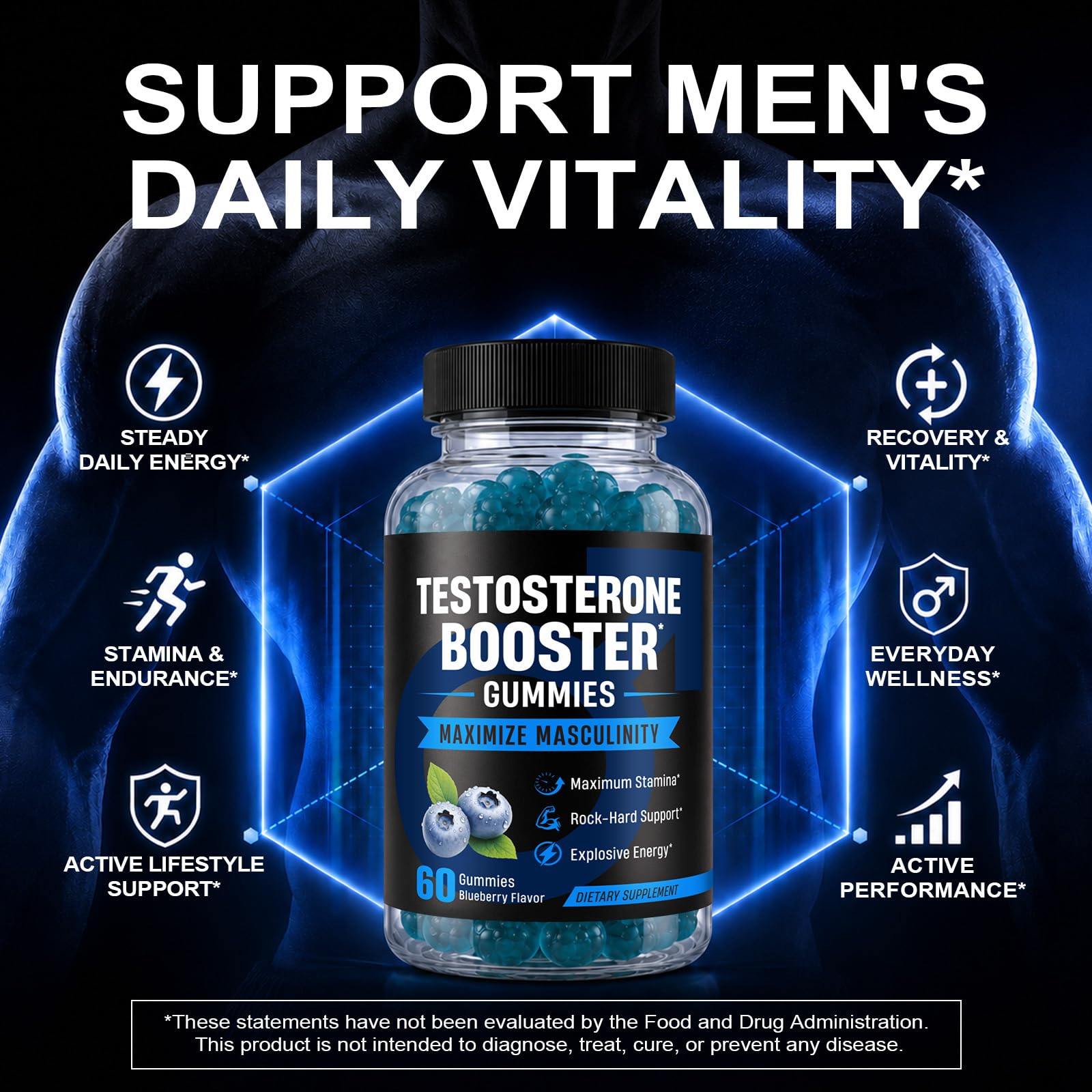 natural testosterone support gummies