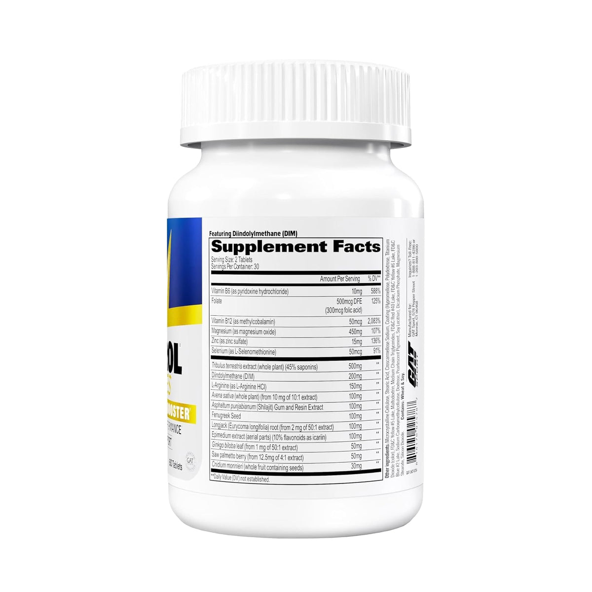 natural testosterone support with GAT Sport