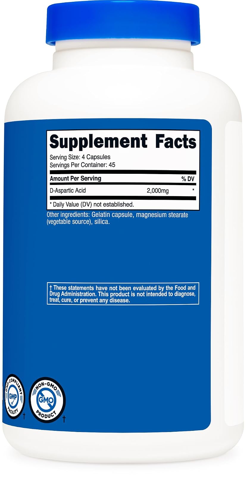 Natural testosterone support with Nutricost