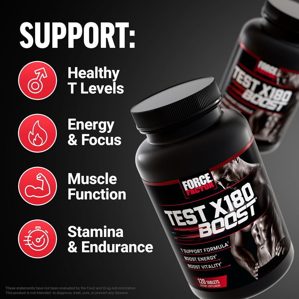 Natural testosterone support with Test X180