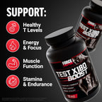 Natural testosterone support with Test X180