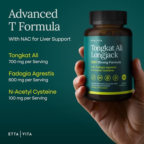 natural testosterone support with Tongkat Ali
