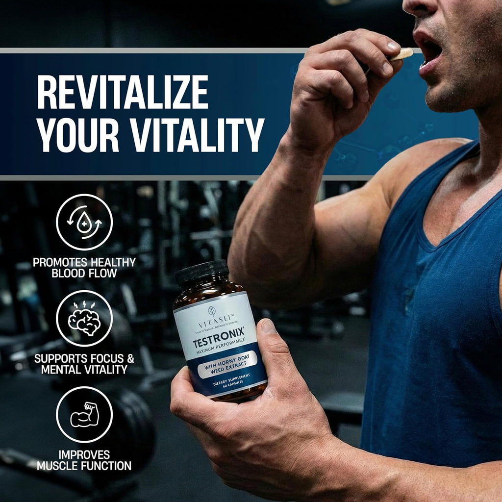 natural testosterone support with VITASEI