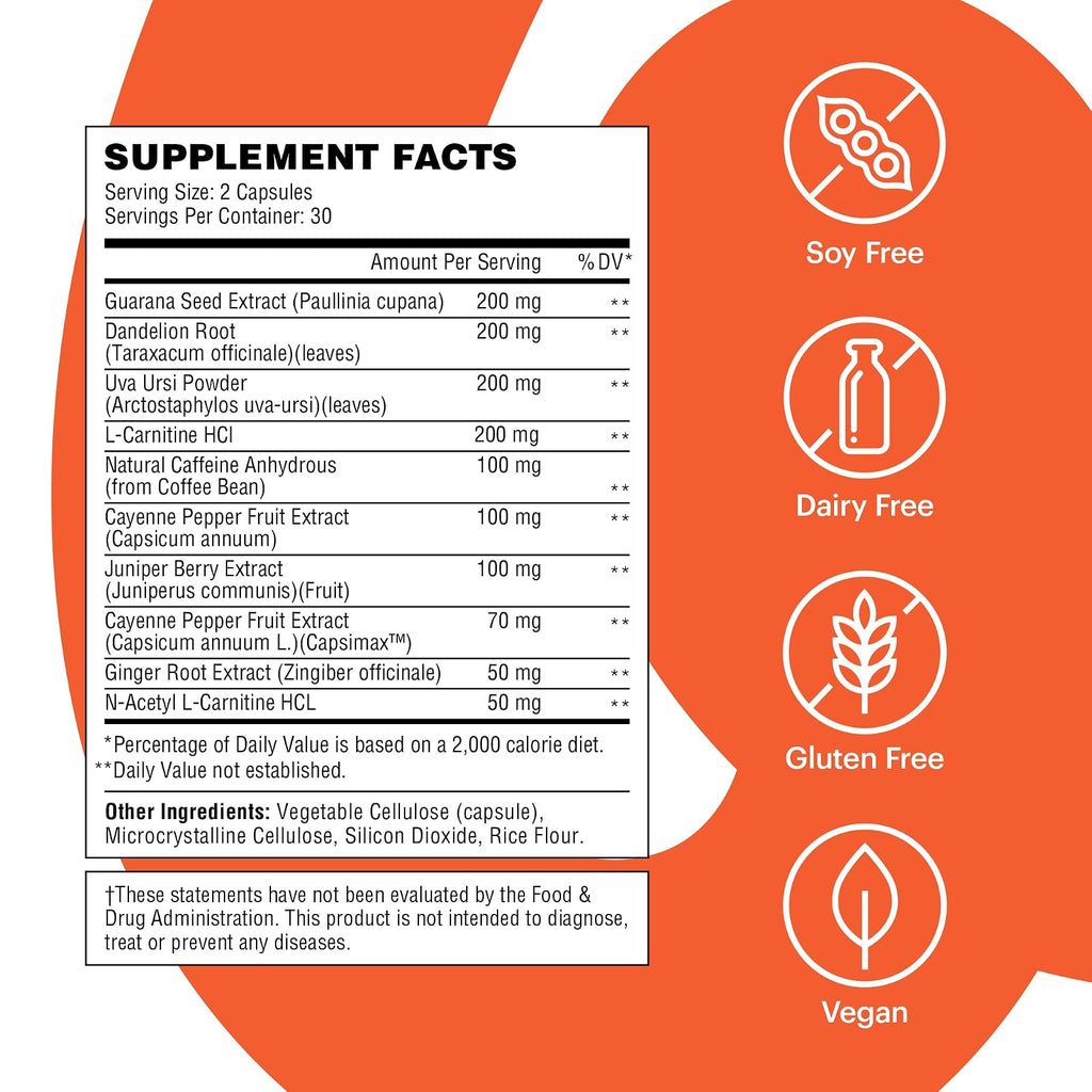 natural thermogenic fat burners capsules